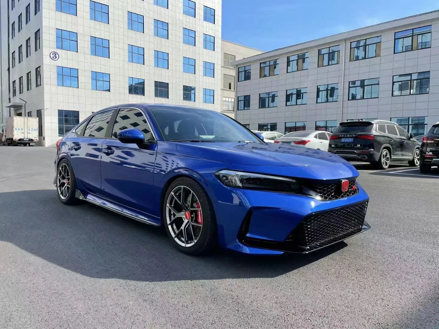 FL5 Type R Style Body Kit for Honda Civic FE1 - Upgrade