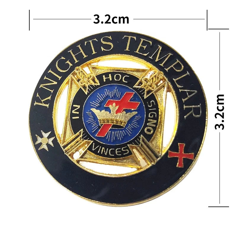 Knights Templar Bulk Masonic Regalia Badges - Lifeng Quality
