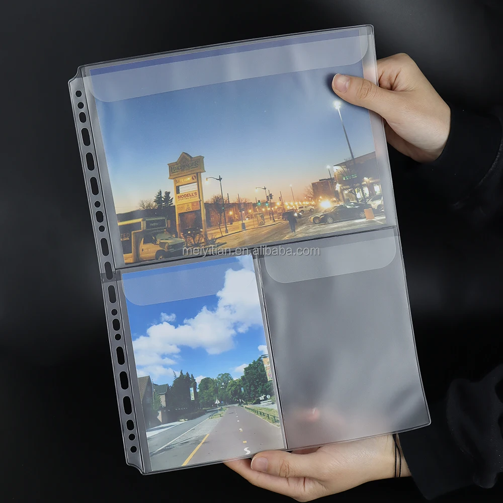 A4 Binder Pockets with Flap - Secure Storage Solutions