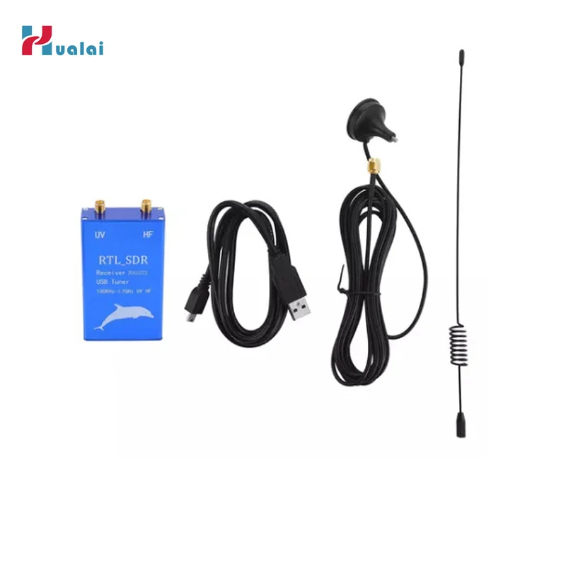 RTL2832U+R820T2 SDR Receiver - 100khz-1.7ghz Frequency Range