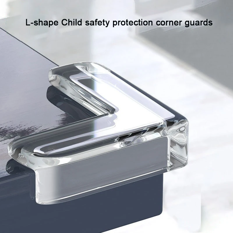 Safety Table Corner Anti-Collision Corner Baby Proof Clear Plastic ...