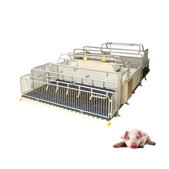 Hog Sow Cage And Nursing Crates With Feeders Galvanized Pig For Sale ...