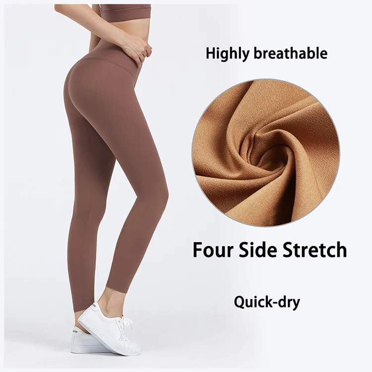 Custom Label Soft Fabric Seamless Butt Lifting Ladies Workout Sports
