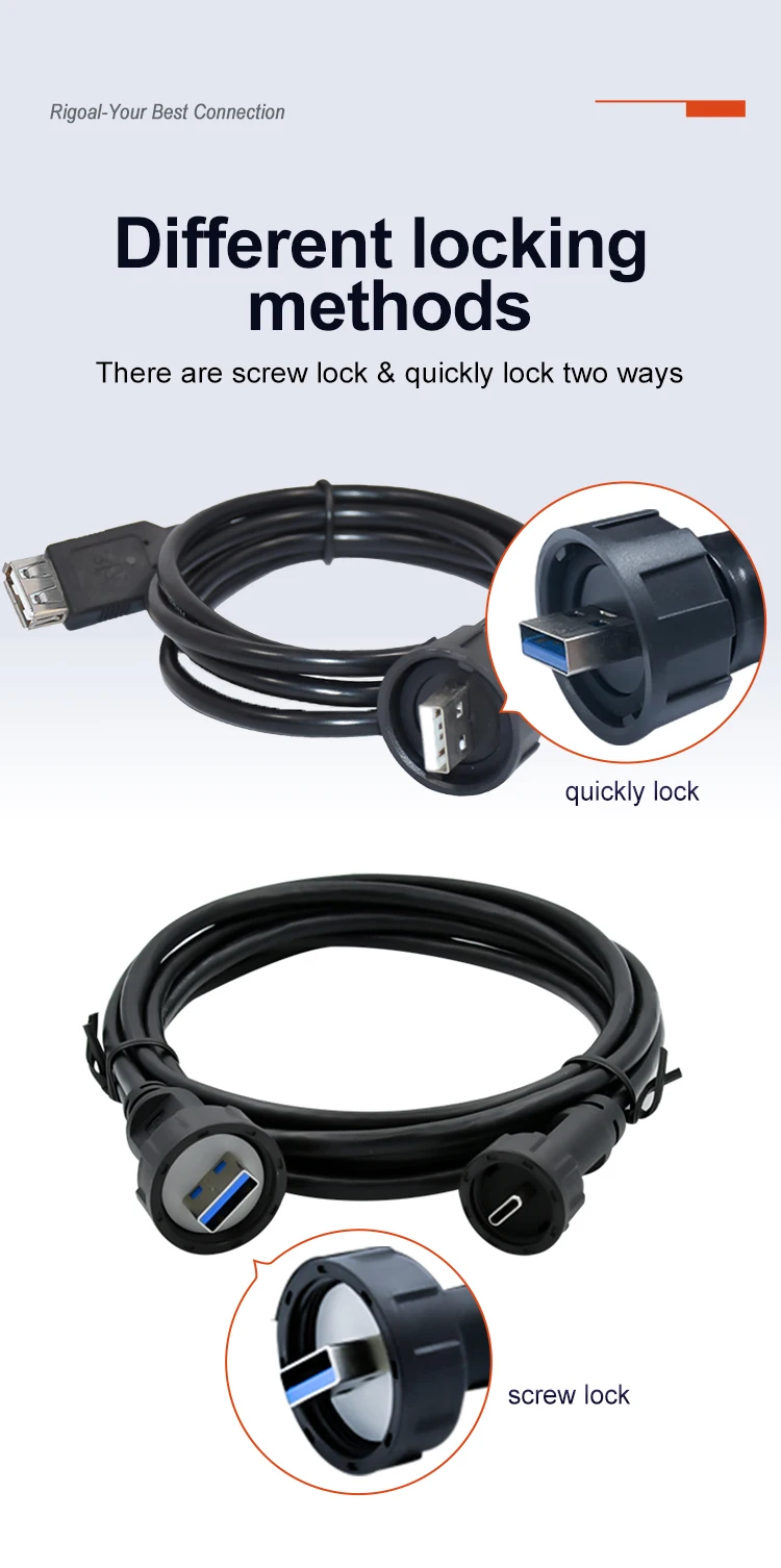 IP67 USB 3.0 Adapter - Waterproof Connector for Automotive