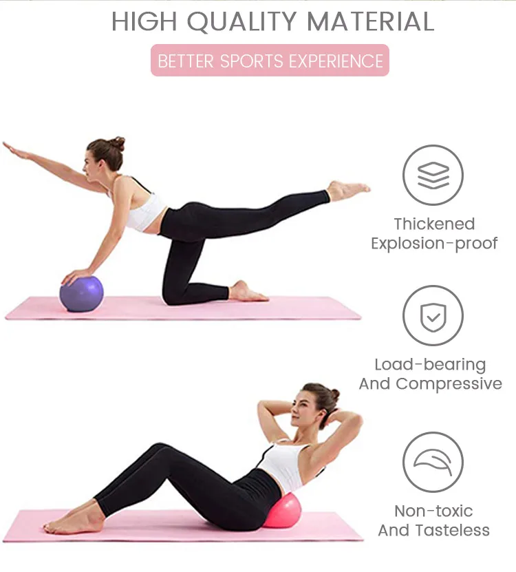 Customized Gymnastic Exercise Pvc Ball Body Balance 65cm Stability ...