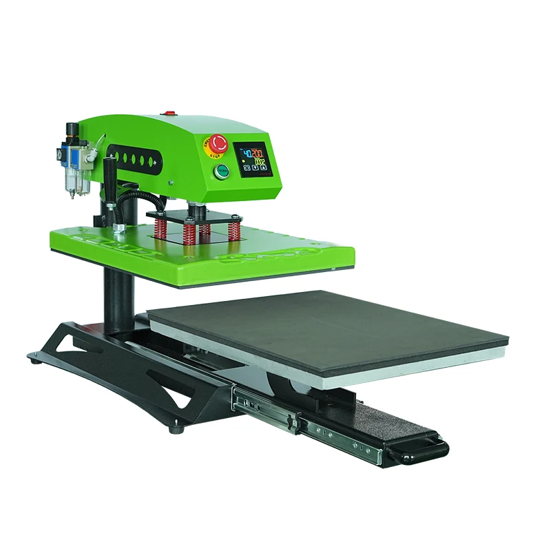 Pneumatic 40x50cm T-Shirt Heat Press Machine & Digital Timer, OEM