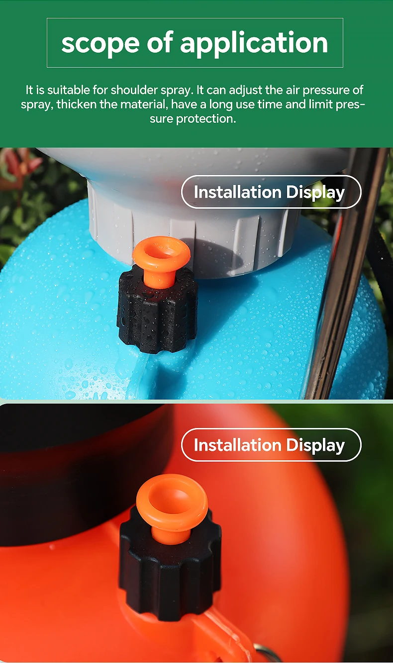 Backpack Sprayer Air Compressor Pressure Relief Valve Safety Release ...