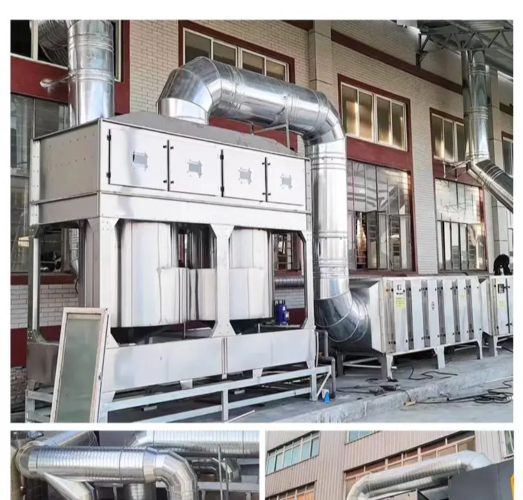 Industrial Air Purification Waste Gas Spray Tower Pump 99.90% Purify ...