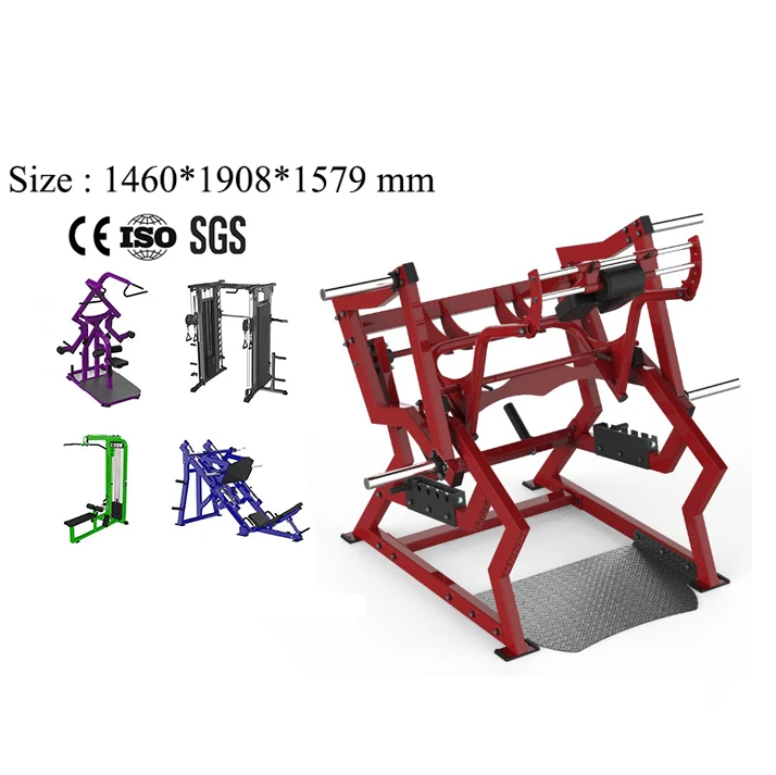 Commercial Professional Pendulum Squat Rack Gym Fitness Equipment Body ...