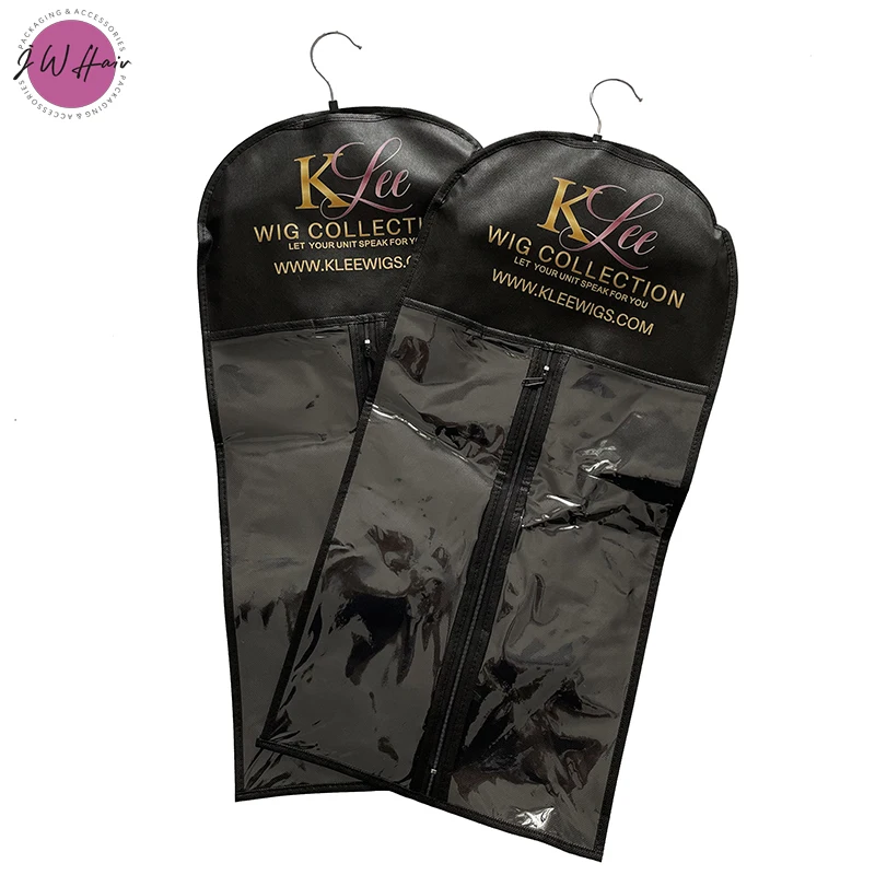 Custom Wig Hanger Hair Packaging Bags - Storage & Protection