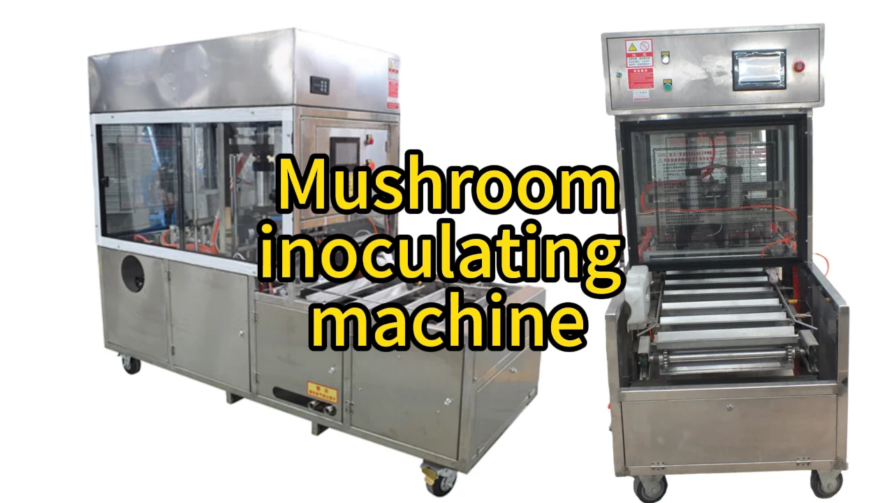 Solid Mushroom Spawn Inoculating Machine Shiitake Mushroom Growing Bag ...
