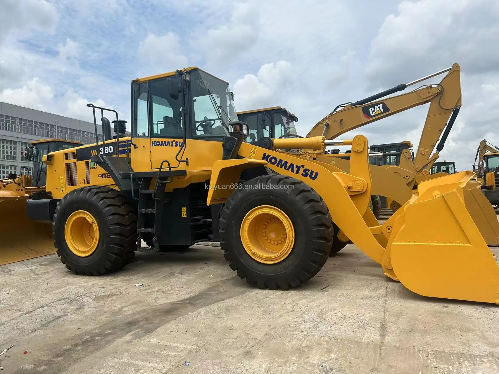 Japan Komatsu Wa320 Wheel Loader Komatsu Wa380 Original Komatsu Wa 320 ...