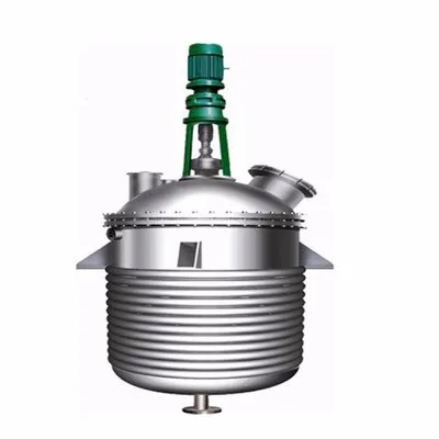 10000 liters continuous stirred kettle tank chemical reactor jacketed ...