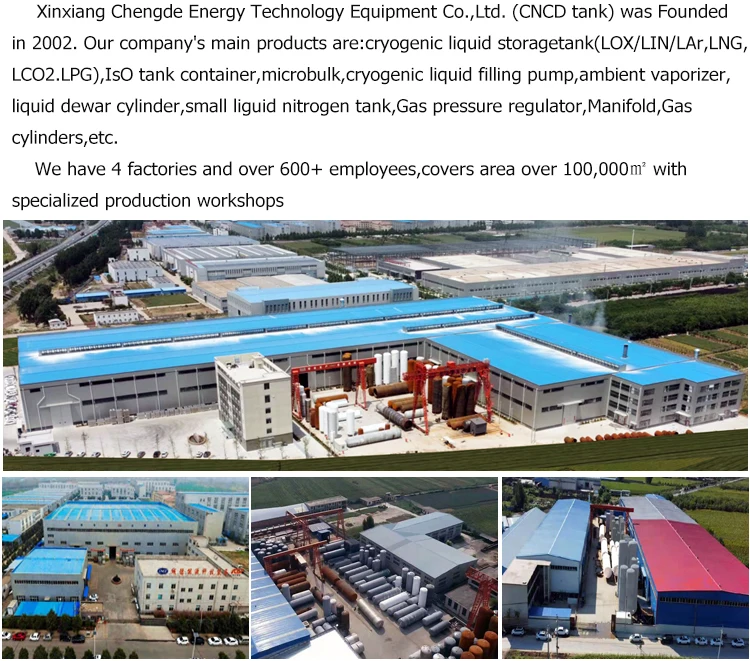 1.6MPa Vacuum Insulation Cryogenic Liquid Tank Low Temperature Liquid ...