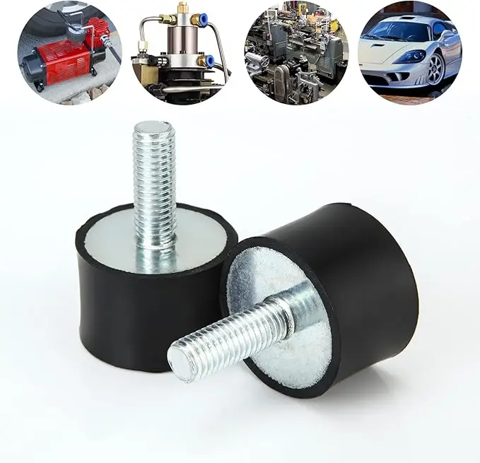 M4 M6 M8 M10 Anti Vibration Isolator Rubber High Damper Feet for Agric ...