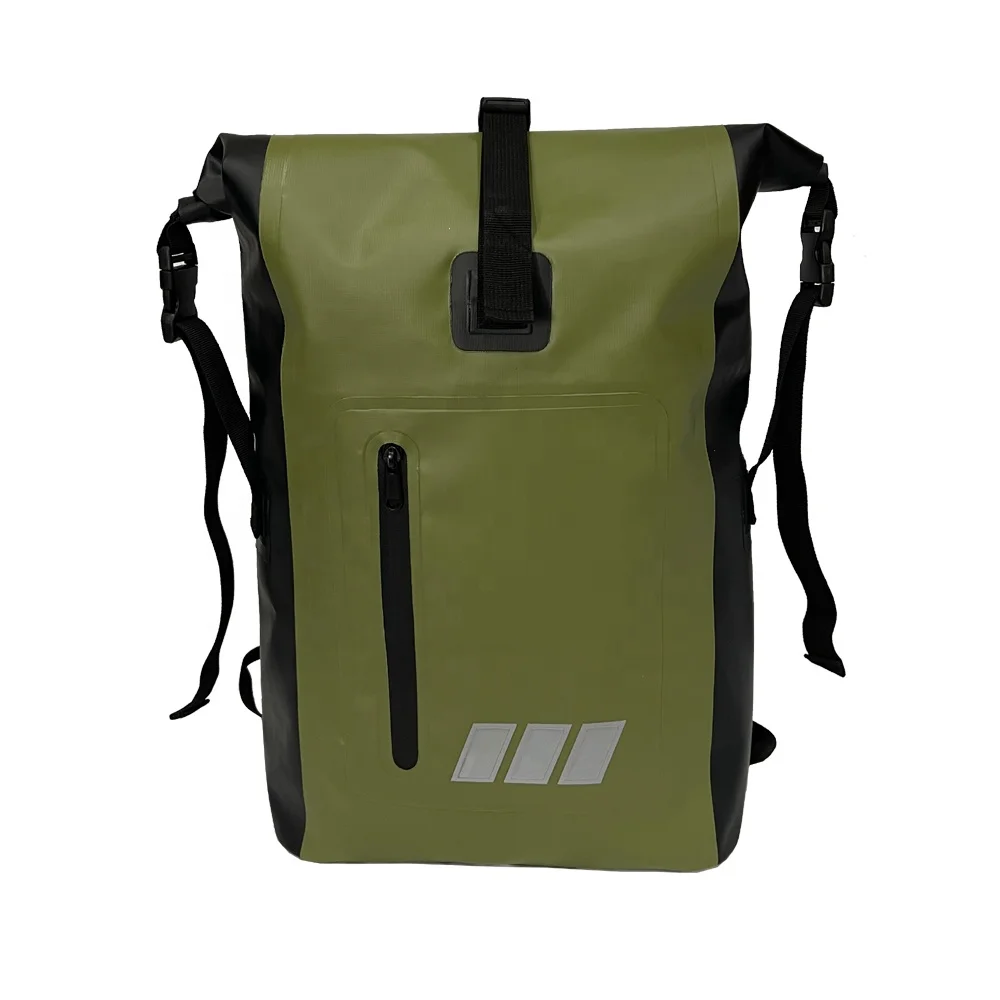 Customize Roll top closure Waterproof Backpack dry bag 20L hiking bag ...