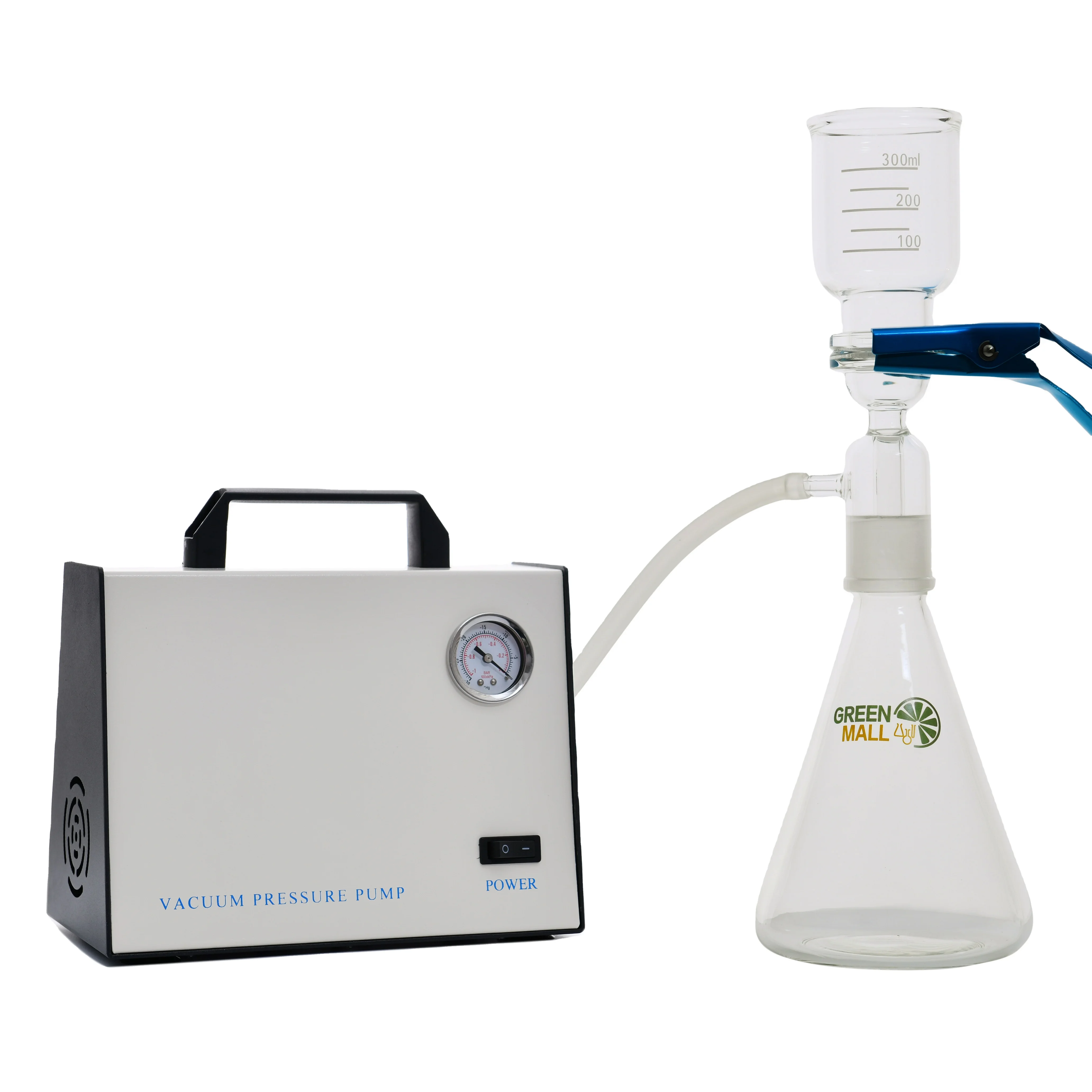 Laboratory Vacuum Filtration HPLC Mobile Phase All Glass Holder Unit ...