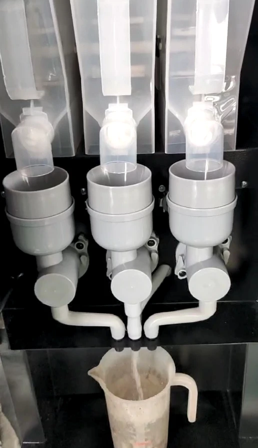 E-308f Instant Mixing Coffee Vending Machine Fully Automatic Milk Tea ...