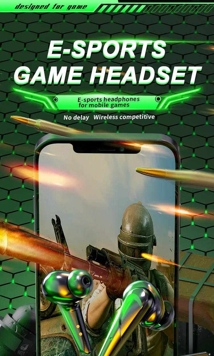 G11 X15 Wireless - Ultimate TWS BT 5.0 Gaming Earbuds