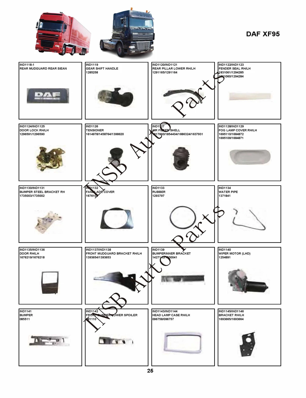 DAF XF系列DAF XF95 XF105卡车备件的1855611 1814172 1441663 1291170门加长件| Alibaba.com
