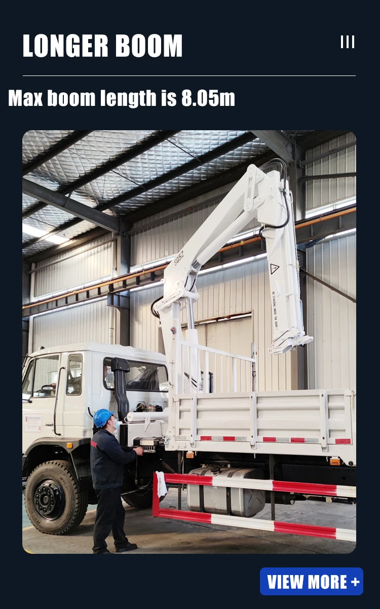 Bob-lift 5 Tons Mini Knuckle Boom Truck Crane - OEM | Wholesale