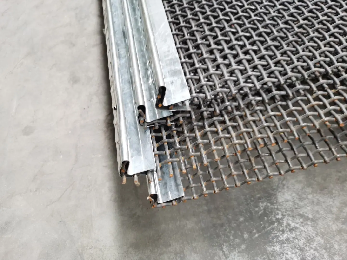 Zaranda Heavy Industrial Vibratory Rectangular Wire Mesh