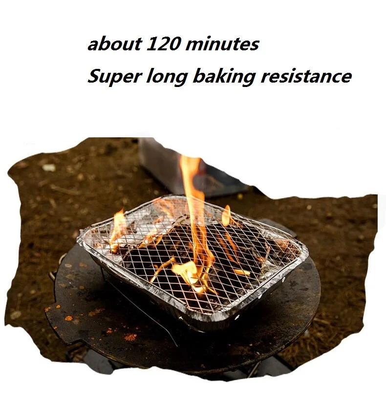 Outdoor Camping Disposable Barbecue Plate Camping Portable Multi ...