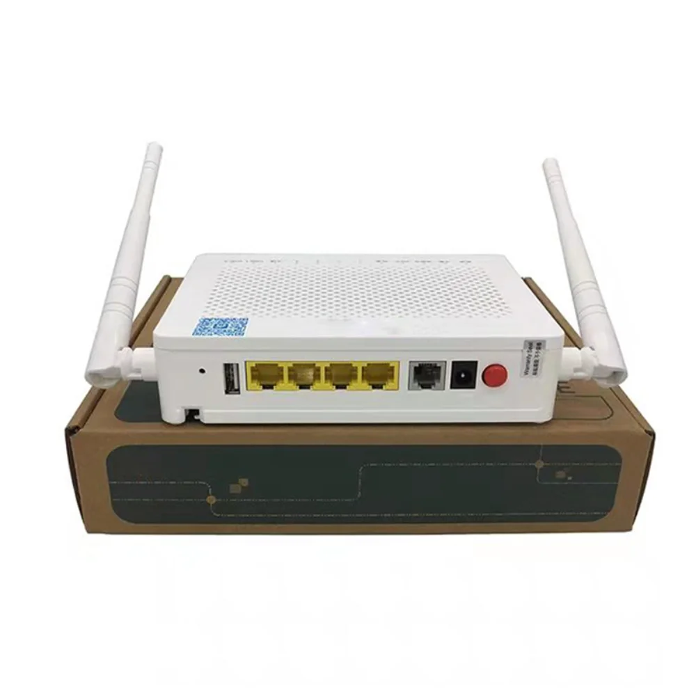 New Model Ftth Fiber Optic Modem Gepon Ont English Firmware 4ge 1pots ...