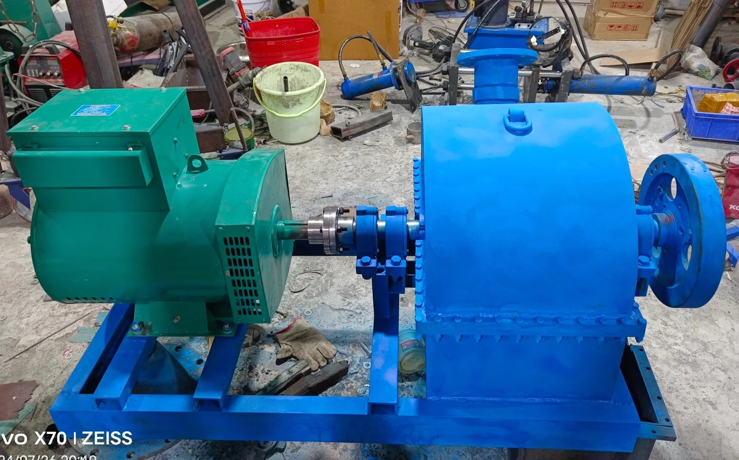 30kw Mini Pelton Wheel Water Turbine for Home Hydro Generators