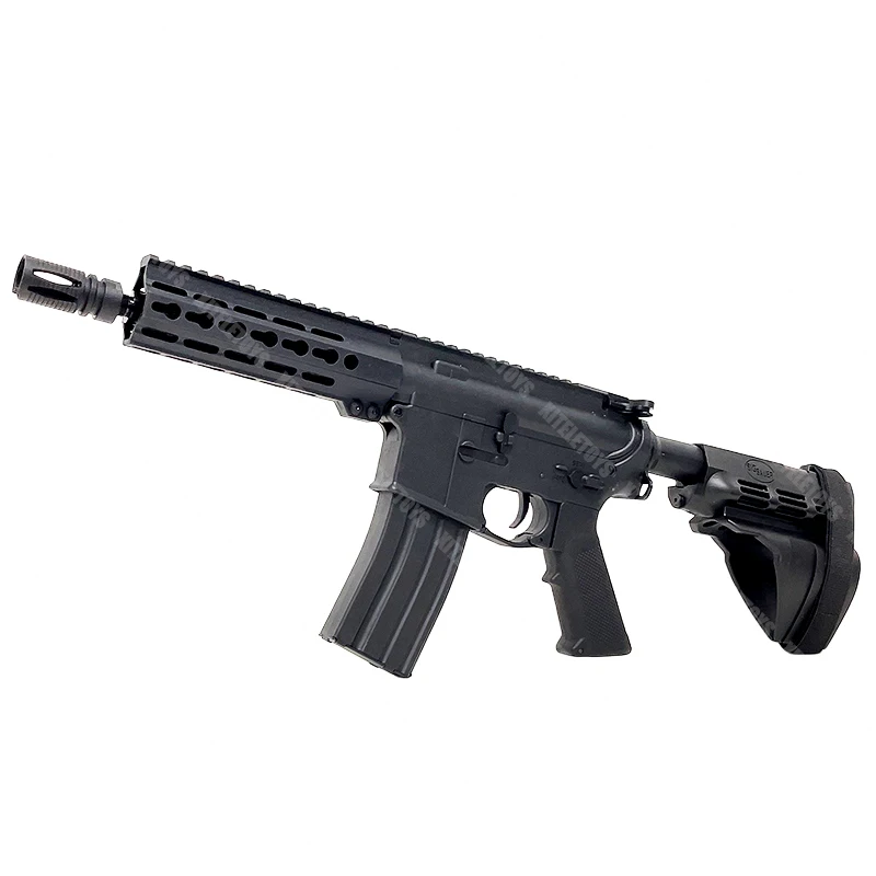 Ar15 Metal Gearbox Gel Ball Blaster Rifle Metal Gear Water Beads ...