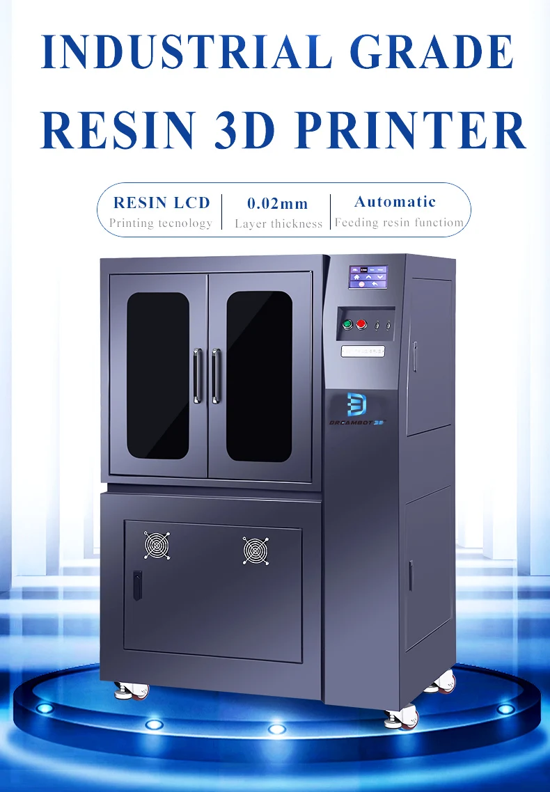 Dreambot 4k Liquid Resin 24 Inch 3D Printer - Fast & Accurate