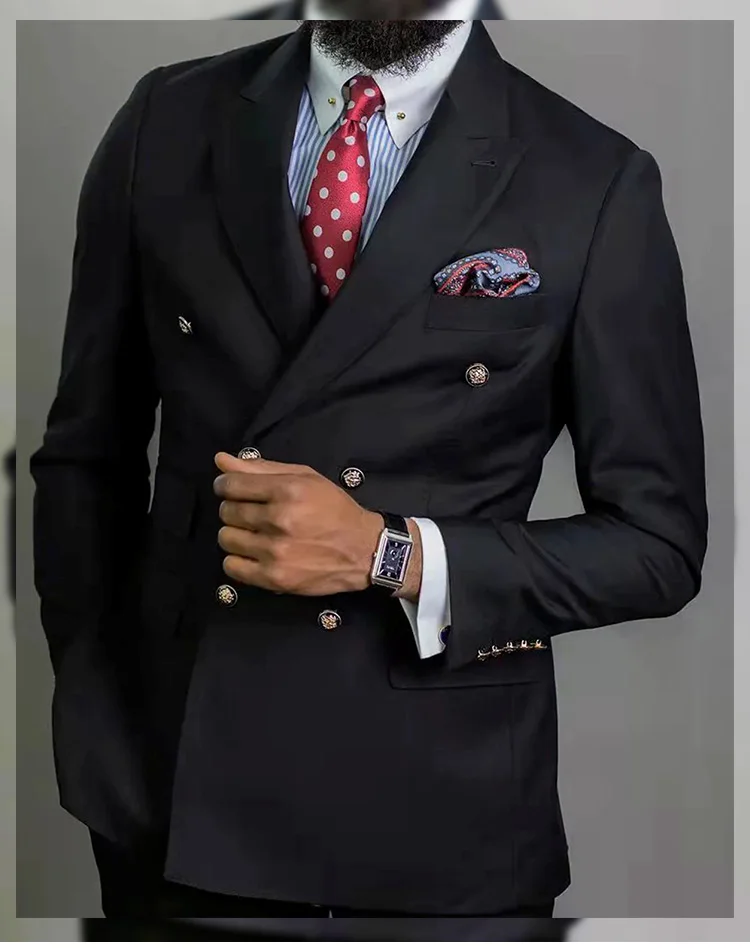 Factory Wholesale Men Suits 2 Pieces Set Men Formal Business Suit - Buy ...