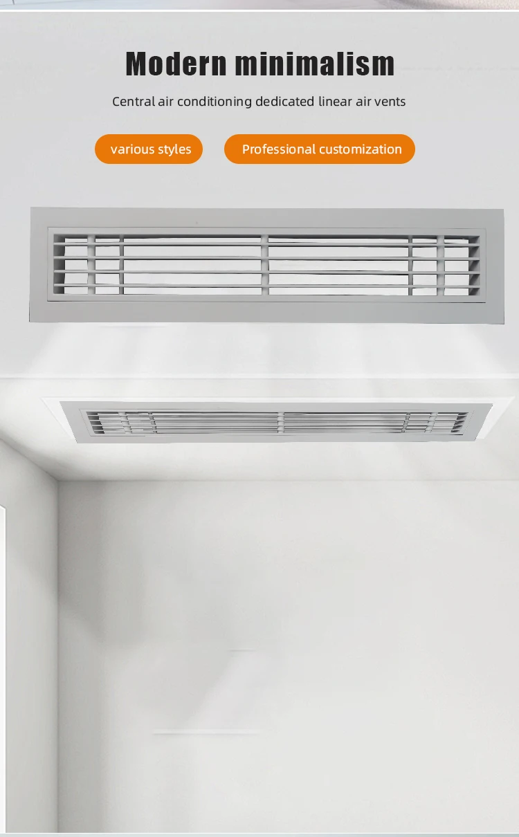 Linear Return Air Grille - Efficient HVAC Ventilation