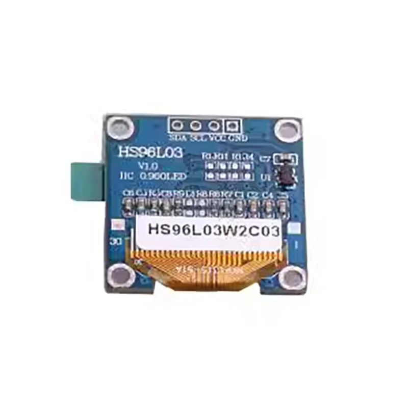 HS96L03W2C03 OLED Display Module - 0.96 Inch White IIC Board