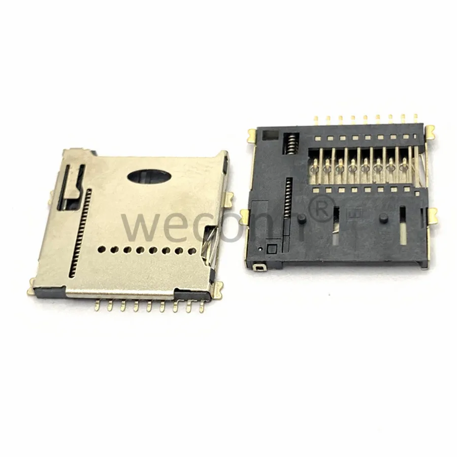 Professional Manufacturer Smart Card Connector Micro Sd Card 9p Female ...