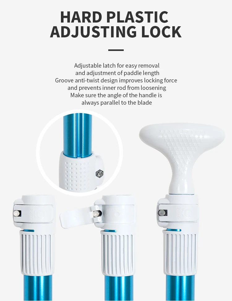 KOETSU Boutique Blue Single and Double Head Dual-Purpose Paddle