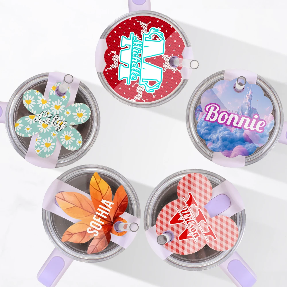 Personalized Sublimation Name Plates for 40 Oz Tumblers