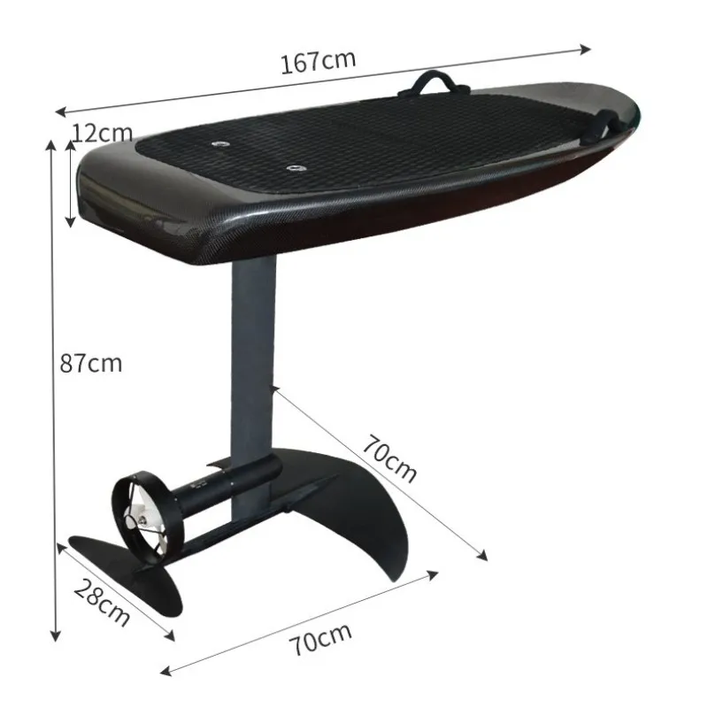 2024 Pro Water Sports Surf E-foil Board Remote Control 8kwh Motor Power ...