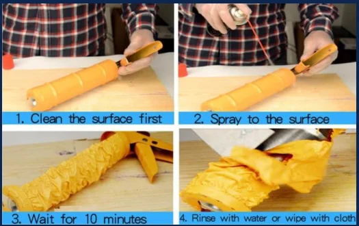 SAIGAO Paint Remover Spray - Efficient & Safe for Plastics