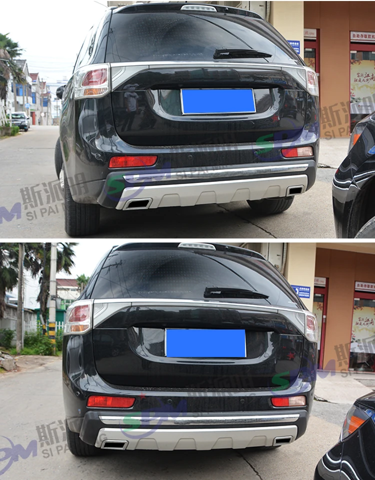 SPM Bumper Guard Protectors for Mitsubishi OUTLANDER 2013-2015