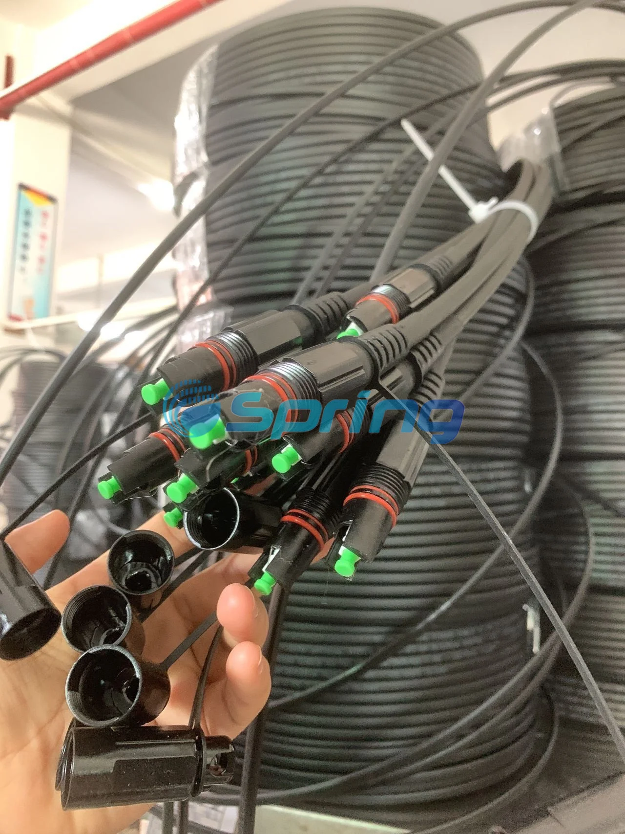 Hardened Sc Apc To Sc Apc Flat Cable Drops 1000ft - Buy Hardened Sc Apc ...
