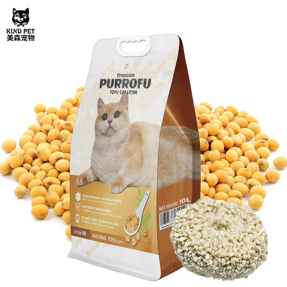 Tofu Cat Litter 10l46kg Multi Scent Tofu Granule Cat Litter Buy Flush With Ease