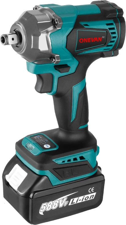 ONEVAN 1200N.M Brushless Electric Impact Wrench for Makita 18V Battery