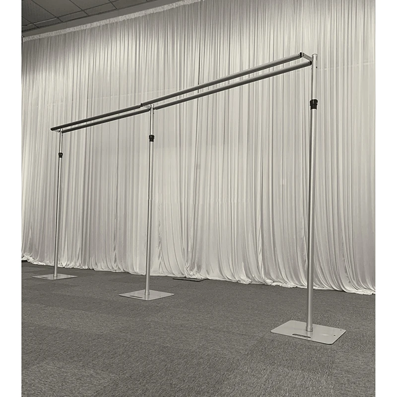 10x20ft Double Cross Bar Pipe and Drape Kit for Weddings