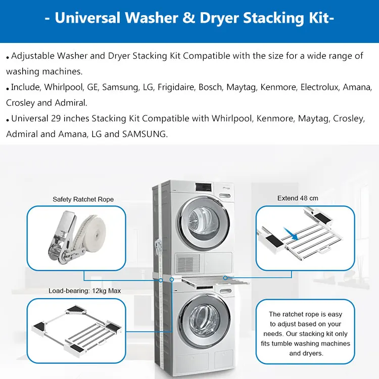 Adjustable Sliding Shelf Drying Rack Stand Base Hardware Rod Bearing ...