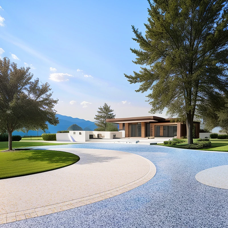 Water Based Resin Washed Stone Gravel lane Batch Scraping Coating ...