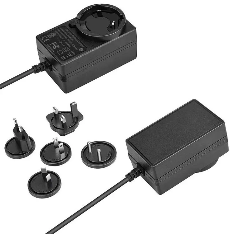 Interchangeable Plug Adapter 5v 1a Power Supply 5 Volt 1 Amp Ac Dc ...