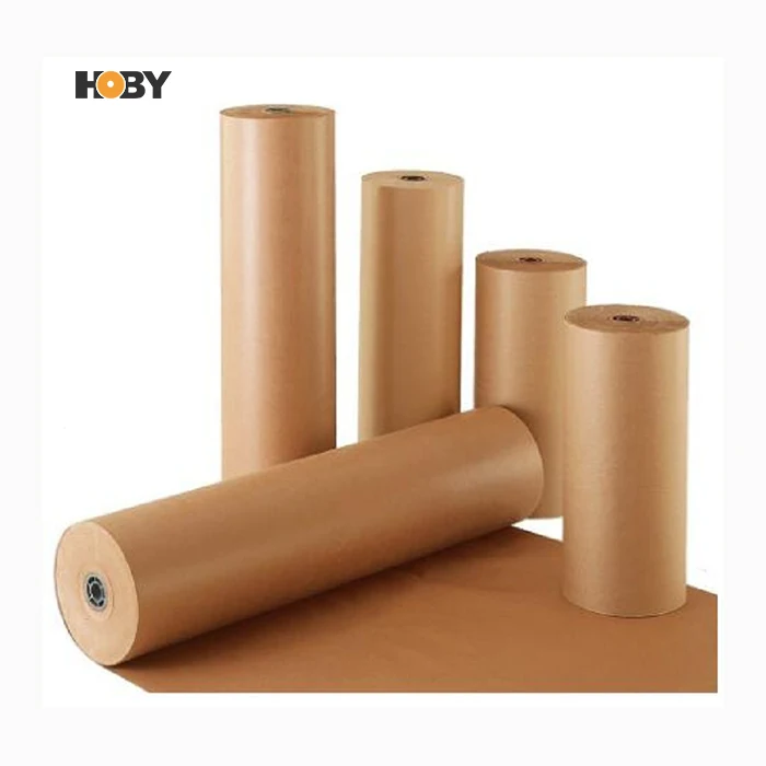 Professional Brown Kraft Pattern Cutting Paper Roll Craft Paper For ...