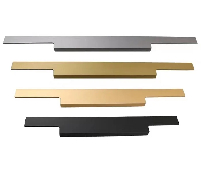 Aluminium Profile Handle Drawer Kitchen Aluminum Alloy Edge Pull ...