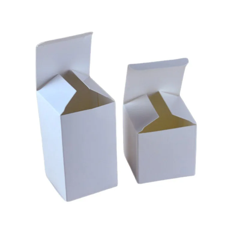 Custom-Printed White Small Cardboard Boxes Portable Multi-Functional ...